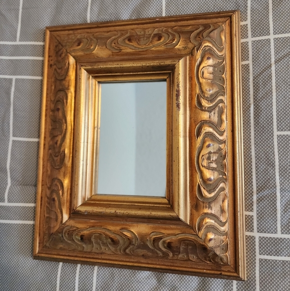 Design | Gold Leaf The Bombay Co Mirror | Poshmark